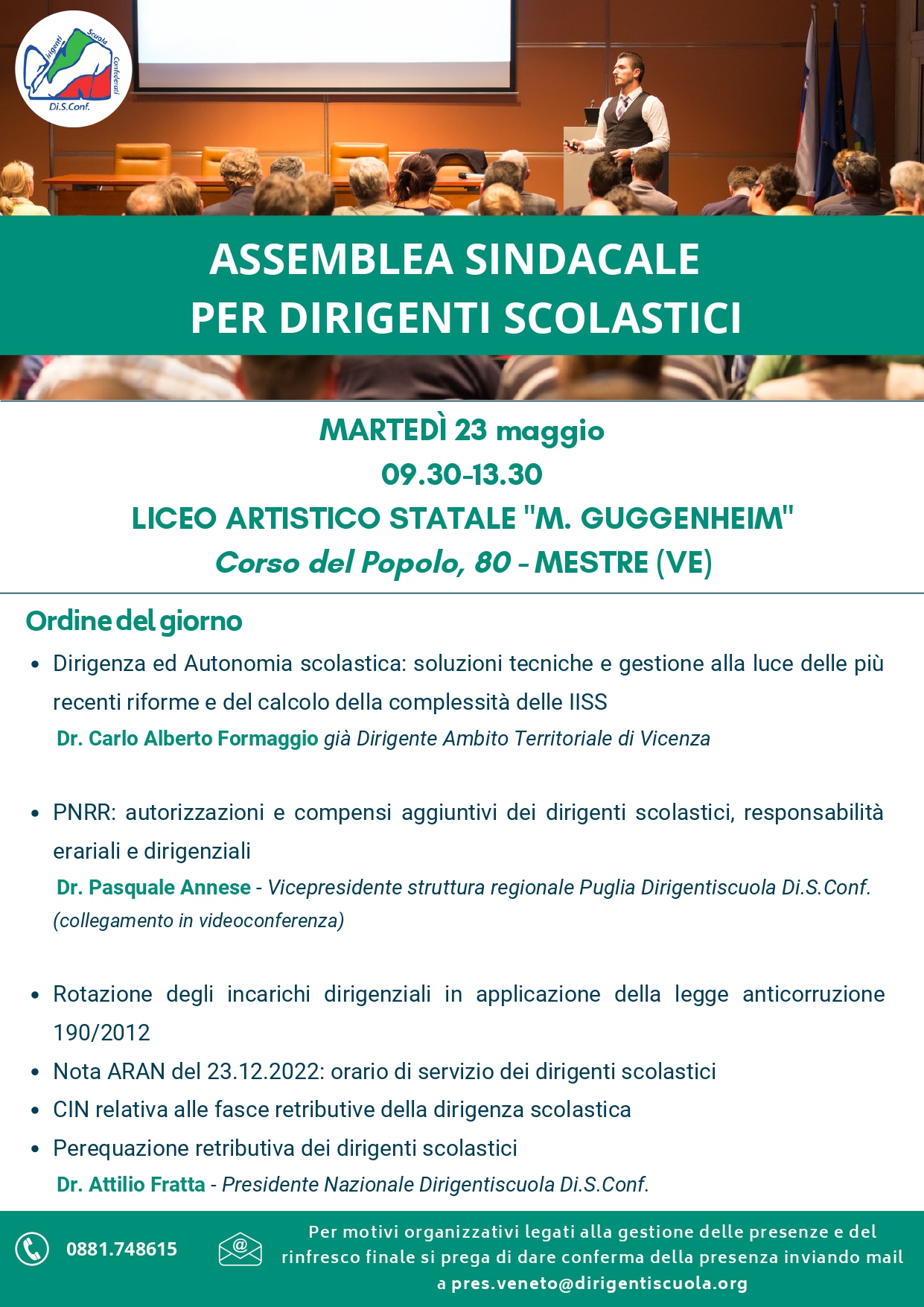 ASSEMBLEE SINDACALI DIRIGENTISCUOLA - Dirigentiscuola